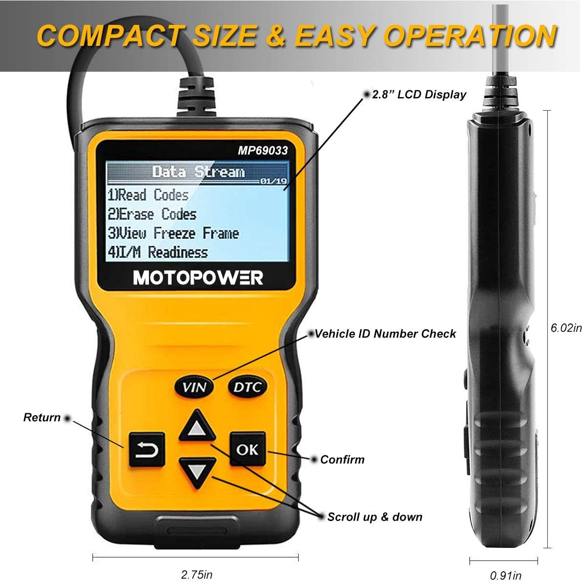 MOTOPOWER MP69033 Car Scanner Review - Best Tool Reviews