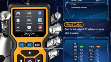 ZMOON ZM201 Professional OBD2 Scanner Diagnostic Tool Review - Best ...